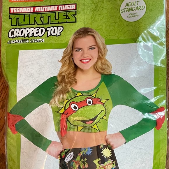 Nickelodeon | Other | Ladies Ninja Turtles Cropped Top | Poshmark